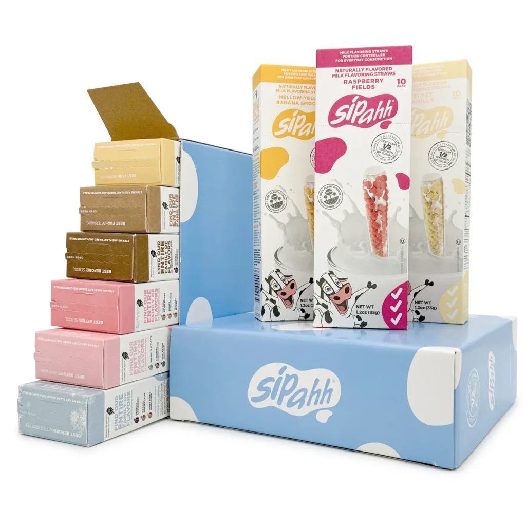 MIX & MATCH 120 MILK FLAVOR STRAWS BUNDLE - Sipahh by Unistraw