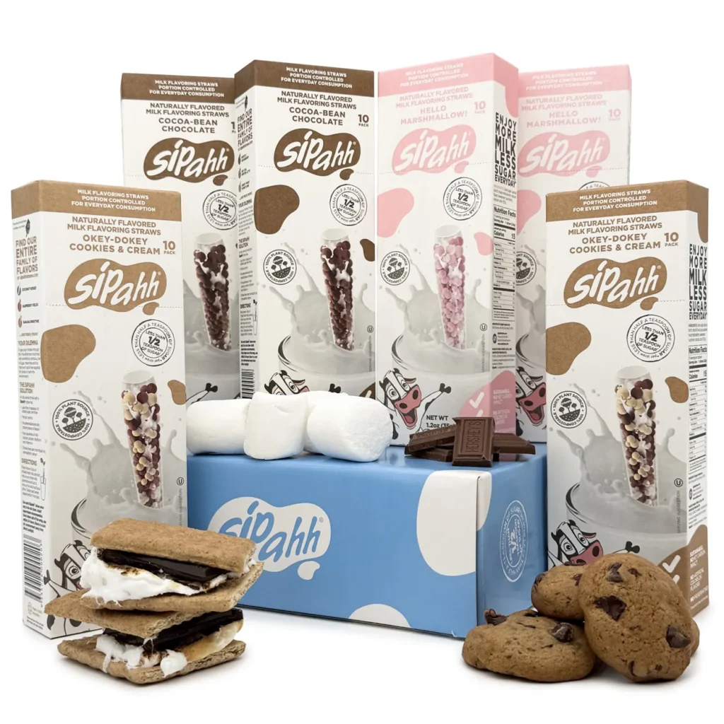 S'more To Love 60 Straw Pack Milk Flavor Straws | Sipahh